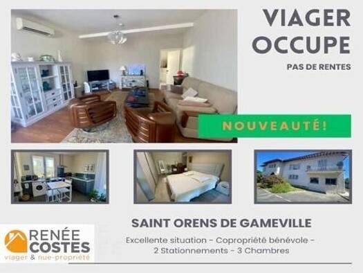 Achat appartement en viager Corronsac 31450