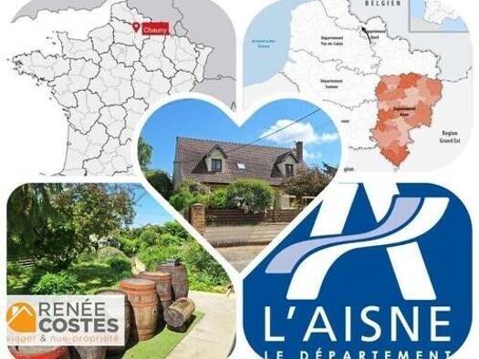 Achat maison en viager Mons-en-Laonnois 02000